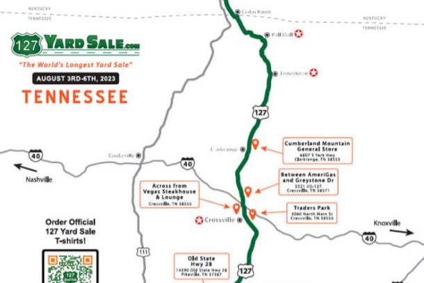 World's Longest Yard Sale Maps & Directions